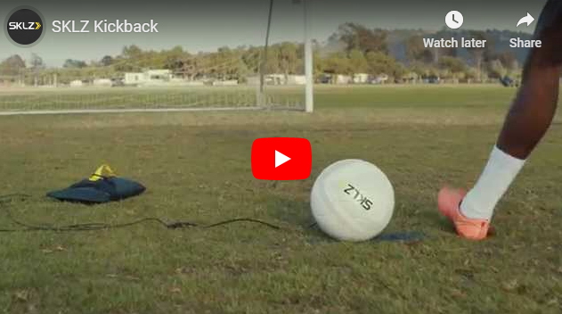 SKLZ Kick Back - Adjustable Solo Hands Free Soccer Rebounder Trainer