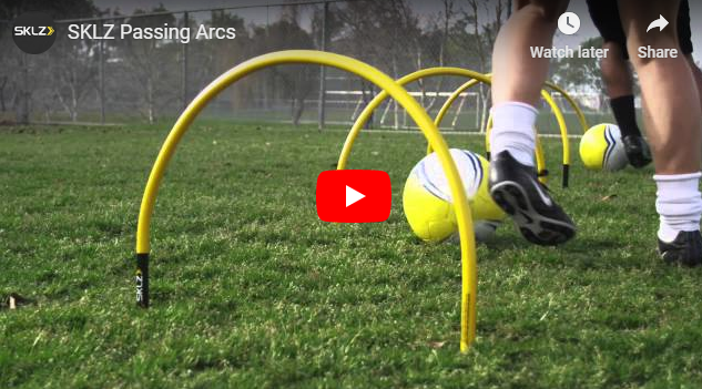 Sklz Pro Training Arcs Set Of 6 Soccer Drills Passing And Dribbling